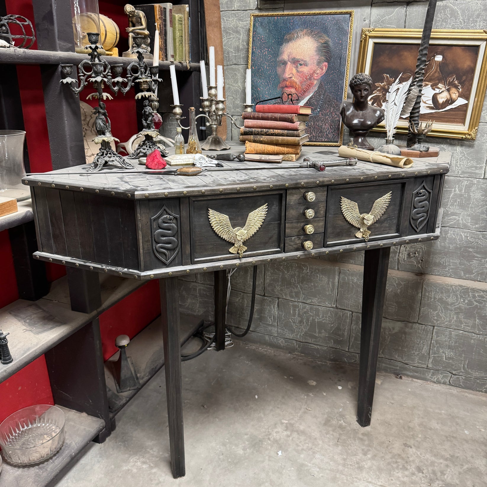 The Philosopher Desk – Lucky Rooster Co